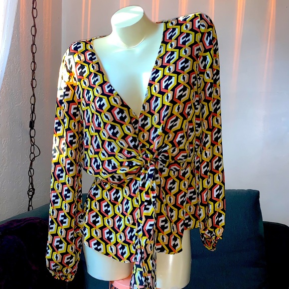 H&M | Tops | Hm Billowing Blouse | Poshmark